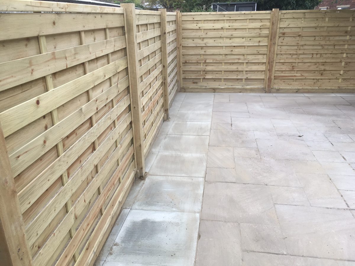 Panel Fencing | West London Fencing